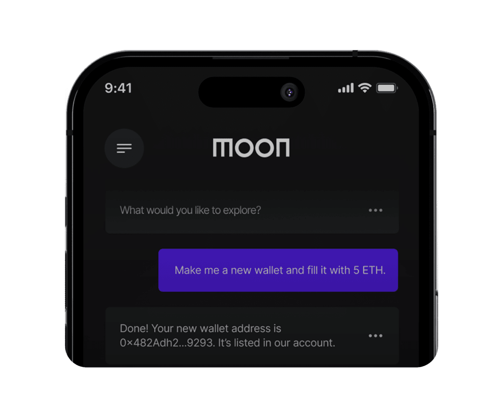 Moon | Modular Full-Stack AI Infrastruture for Web3 Builders